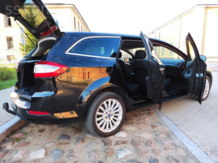 Black Ford Mondeo 2012 in Daugavpils, with an engine capacity of 2.00 L and mileage of 335 thousand km for 4500 €, photo 17 on AUTOMOTO.COM.LV