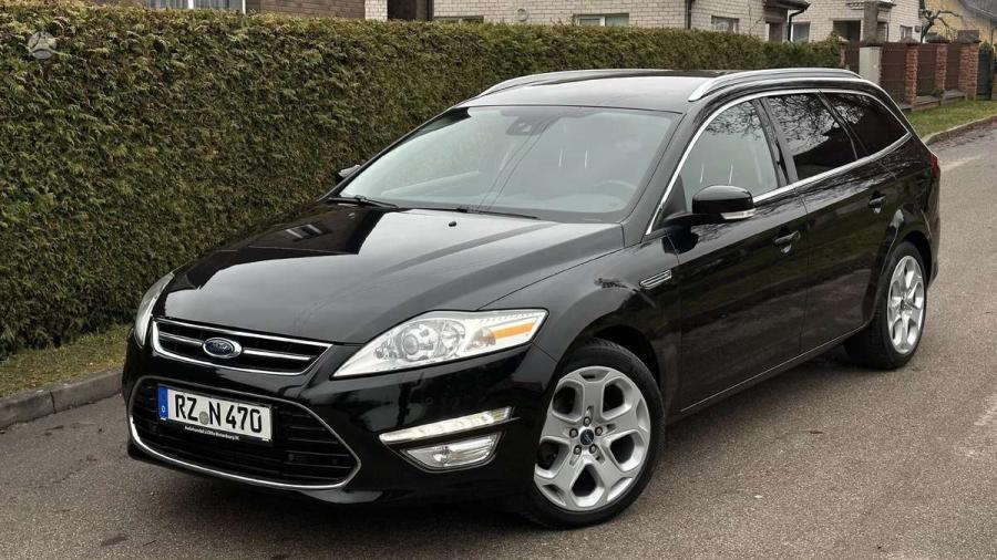 Melns Ford Mondeo 2012 Raseiniai, ar dzinēja tilpumu 2.20 L un nobraukumu 328 tūkst. km par 3900 €, foto 2 vietnē AUTOMOTO.COM.LV