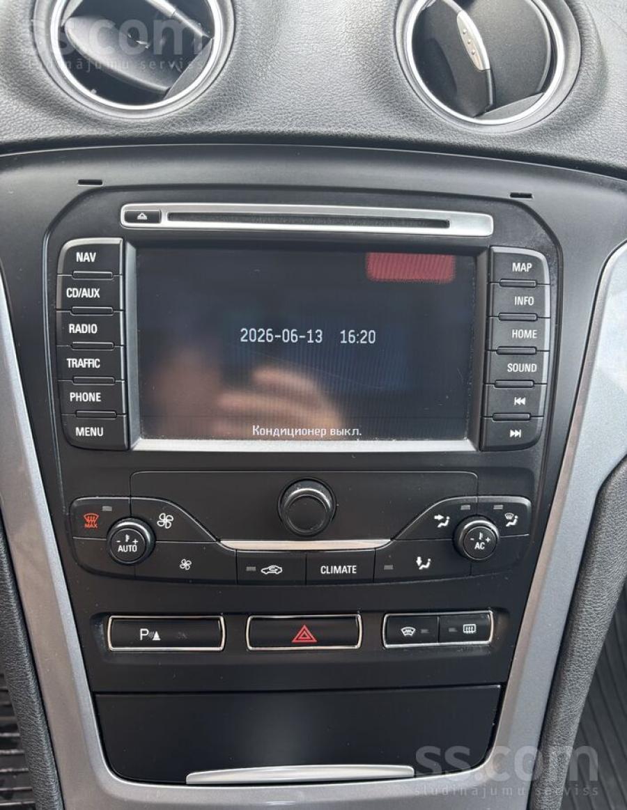 Melns Ford Mondeo 2012 Tukums, ar dzinēja tilpumu 2.00 L un nobraukumu 303 tūkst. km par 3190 €, foto 18 vietnē AUTOMOTO.COM.LV