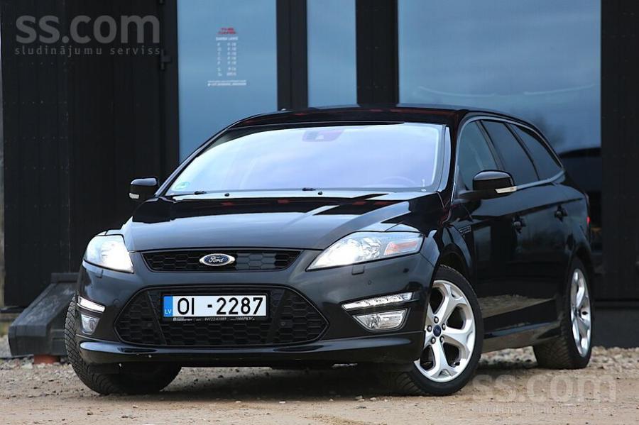 Black Ford Mondeo 2013 in Tukums, with an engine capacity of 2.00 L and mileage of 258 thousand km for 6390 €, photo 5 on AUTOMOTO.COM.LV
