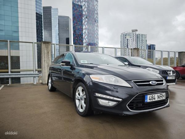 Black Ford Mondeo 2013 in Tallinn, with an engine capacity of 2.00 L and mileage of 315 thousand km for 3900 €, photo 10 on AUTOMOTO.COM.LV