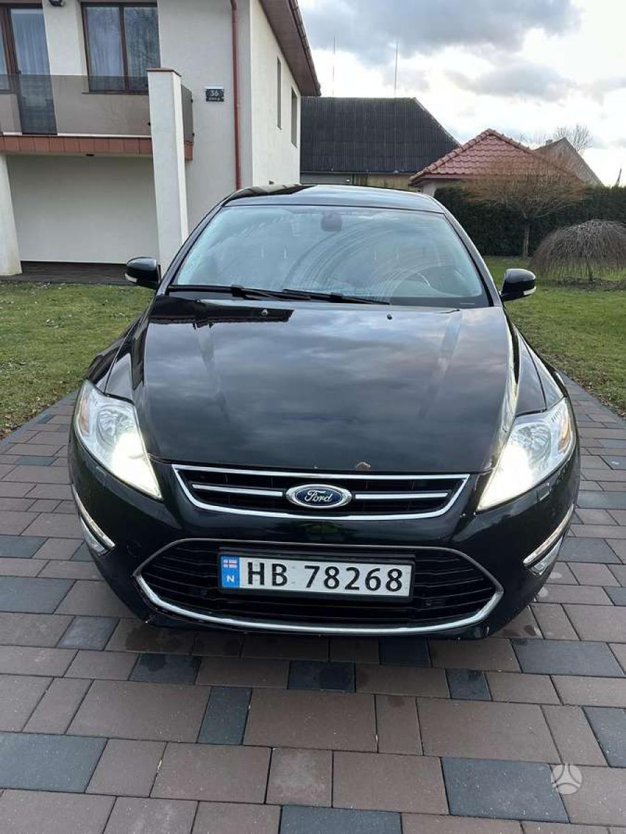 Melns Ford Mondeo 2014 Šakiai, ar dzinēja tilpumu 2.00 L un nobraukumu 258 tūkst. km par 2000 €, foto 5 vietnē AUTOMOTO.COM.LV