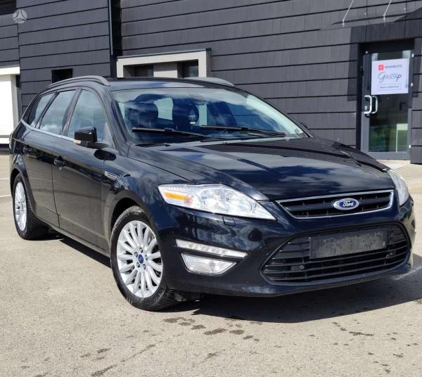 Ford Mondeo 2014 in Kaunas on AUTOMOTO.COM.LV Black Ford Mondeo 2014 in Kaunas, with an engine capacity of 1.56 L and mileage of 292 thousand km for 3699 €, photo 4 on AUTOMOTO.COM.LV