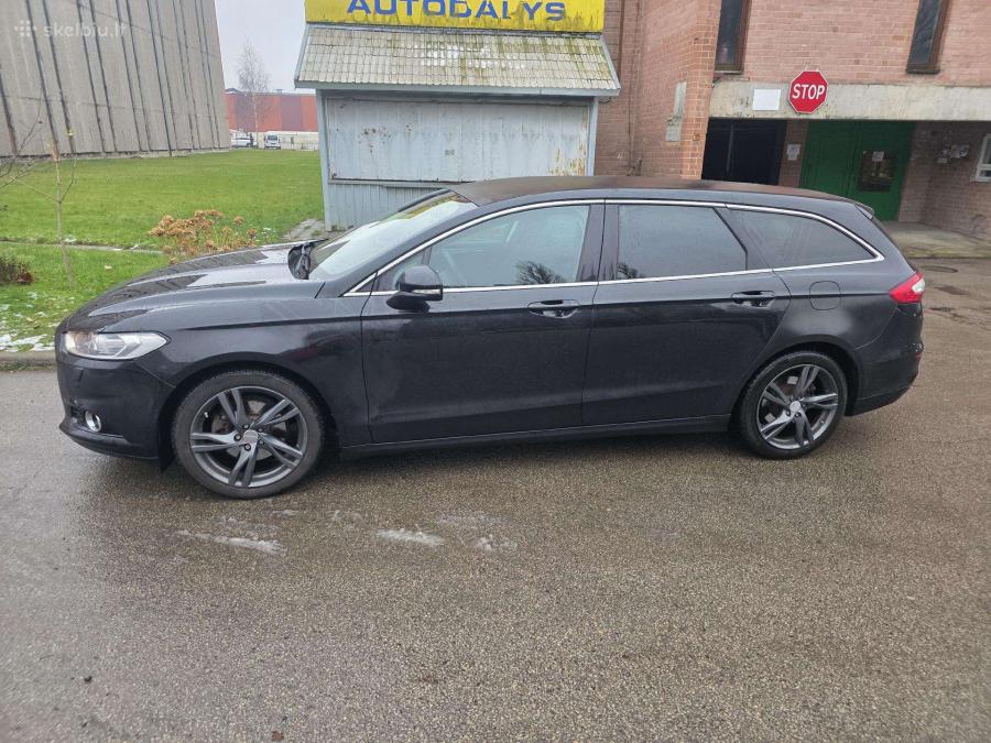 Black Ford Mondeo 2015 in Klaipeda, with an engine capacity of 2.00 L and mileage of 250 thousand km for 5900 €, photo 3 on AUTOMOTO.COM.LV