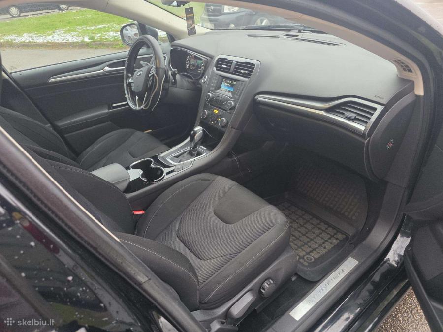Black Ford Mondeo 2015 in Klaipeda, with an engine capacity of 2.00 L and mileage of 250 thousand km for 5900 €, photo 10 on AUTOMOTO.COM.LV