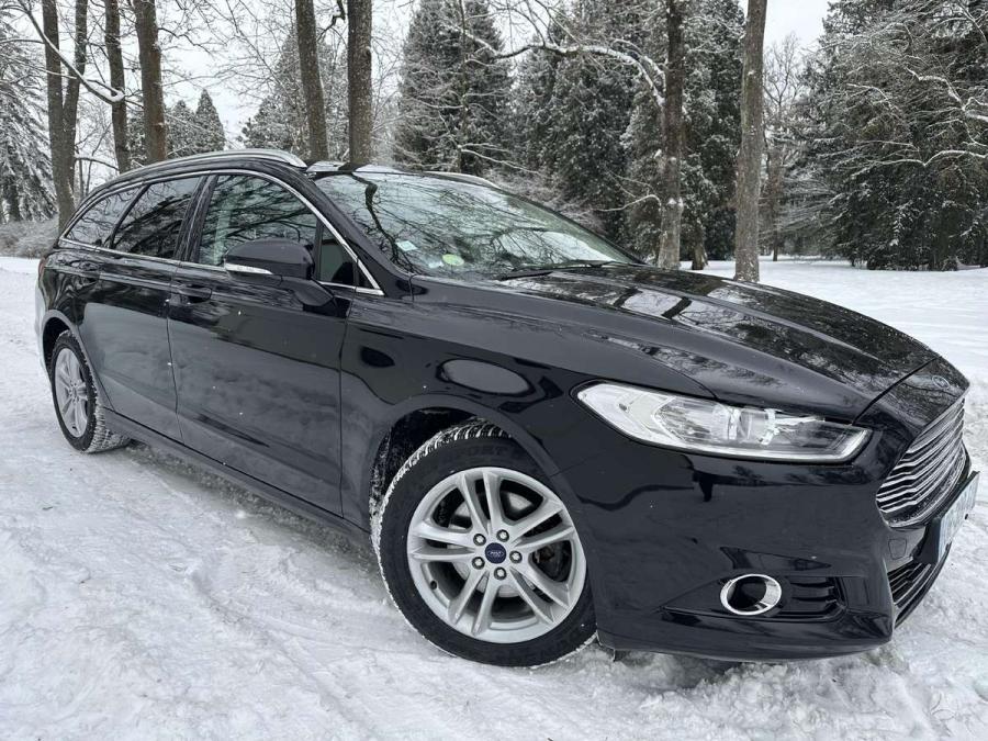 Melns Ford Mondeo 2015 Kauņa, ar dzinēja tilpumu 2.00 L un nobraukumu 220 tūkst. km par 7700 €, foto 2 vietnē AUTOMOTO.COM.LV