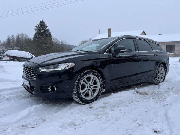 Melns Ford Mondeo 2015 Utena, ar dzinēja tilpumu 2.00 L un nobraukumu 337 tūkst. km par 6100 €, foto 1 vietnē AUTOMOTO.COM.LV