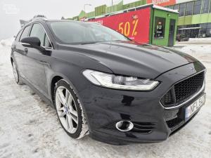 Black Ford Mondeo 2015 in Vilnius, with an engine capacity of 2.00 L and mileage of 249 thousand km for 7800 €, photo  on AUTOMOTO.COM.LV