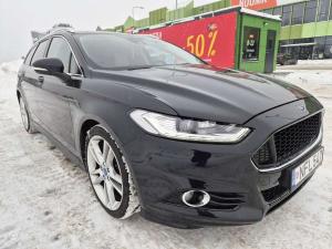 Black Ford Mondeo 2015 in Vilnius, with an engine capacity of 2.00 L and mileage of 249 thousand km for 7800 €, photo  on AUTOMOTO.COM.LV