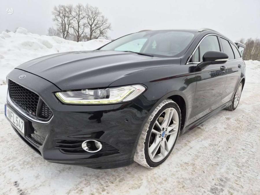 Melns Ford Mondeo 2015 Viļņa, ar dzinēja tilpumu 2.00 L un nobraukumu 249 tūkst. km par 7800 €, foto 2 vietnē AUTOMOTO.COM.LV