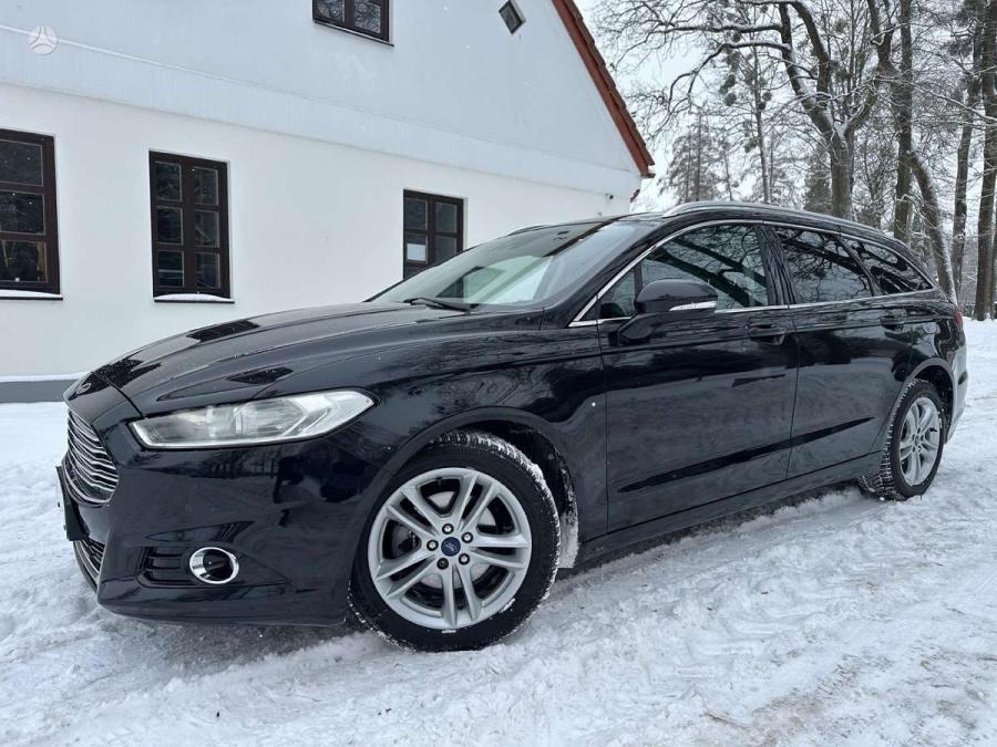 Melns Ford Mondeo 2015 Kauņa, ar dzinēja tilpumu 2.00 L un nobraukumu 225 tūkst. km par 7300 €, foto 1 vietnē AUTOMOTO.COM.LV