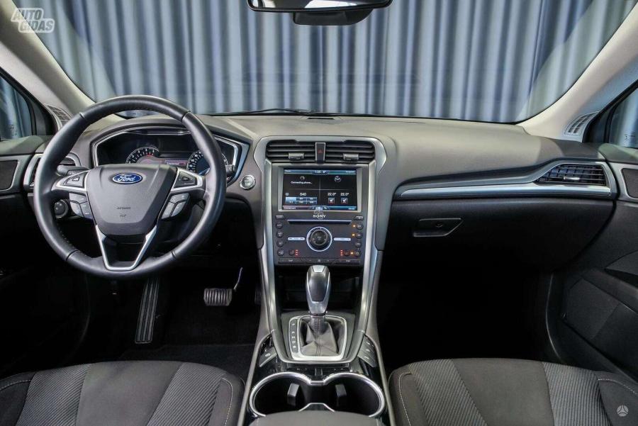 Melns Ford Mondeo 2015 Marijampole, ar dzinēja tilpumu 2.00 L un nobraukumu 264 tūkst. km par 7950 €, foto 15 vietnē AUTOMOTO.COM.LV