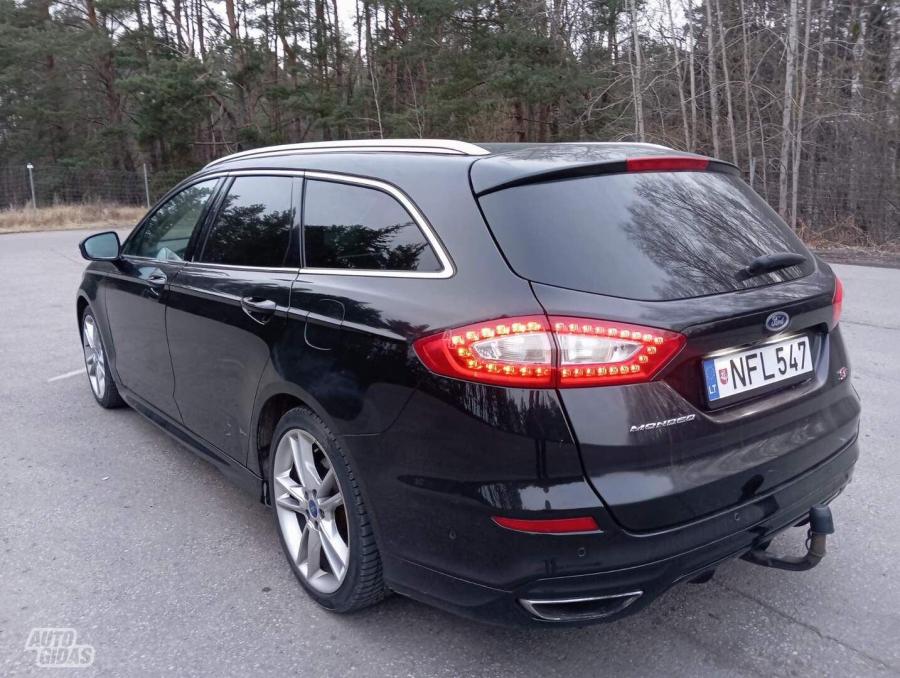 Black Ford Mondeo 2015 in Ukmerge, with an engine capacity of 2.00 L and mileage of 249 thousand km for 7100 €, photo 6 on AUTOMOTO.COM.LV