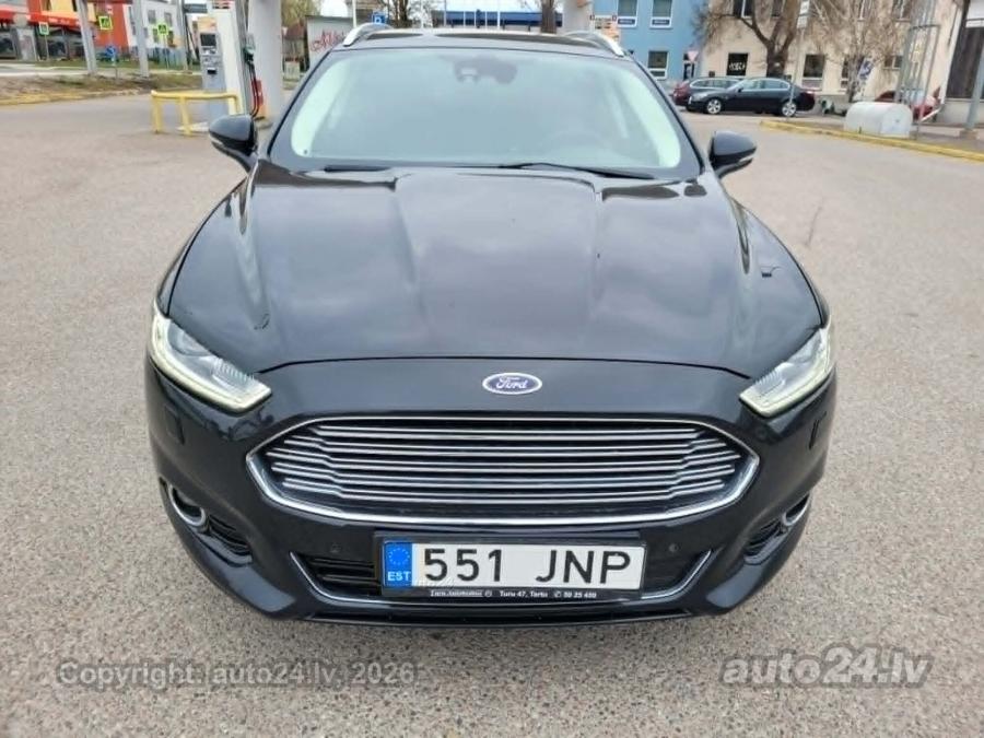 Black Ford Mondeo 2015 in Tartu, with an engine capacity of 2.00 L and mileage of 232 thousand km for 8299 €, photo 4 on AUTOMOTO.COM.LV