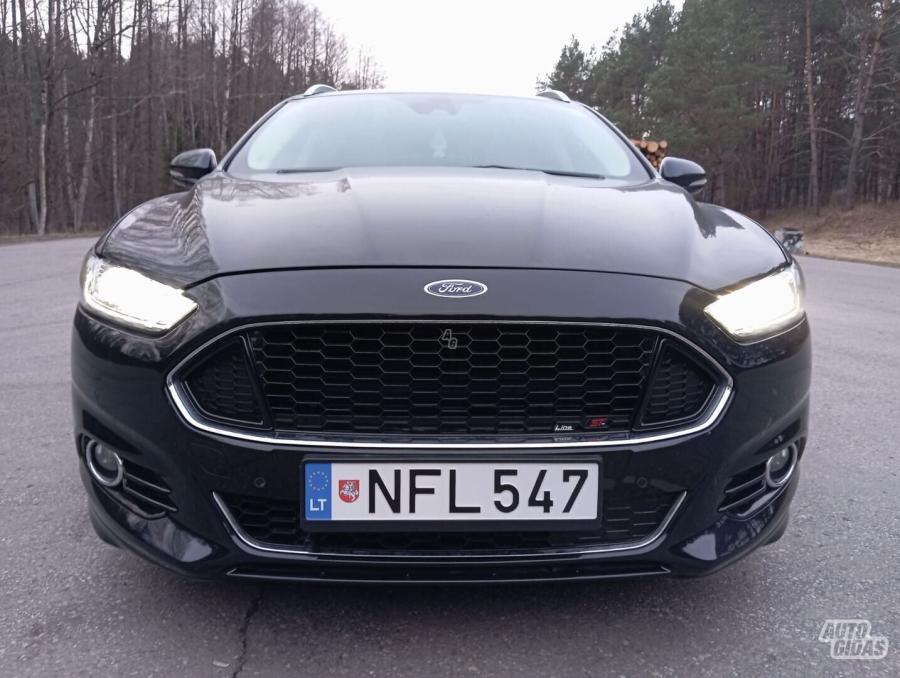 Black Ford Mondeo 2015 in Vilnius, with an engine capacity of 2.00 L and mileage of 249 thousand km for 7100 €, photo 4 on AUTOMOTO.COM.LV