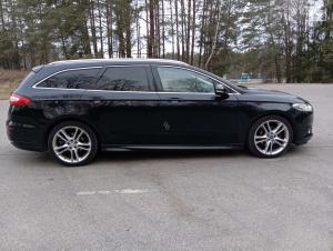 Black Ford Mondeo 2015 in Vilnius, with an engine capacity of 2.00 L and mileage of 249 thousand km for 7100 €, photo 7 on AUTOMOTO.COM.LV