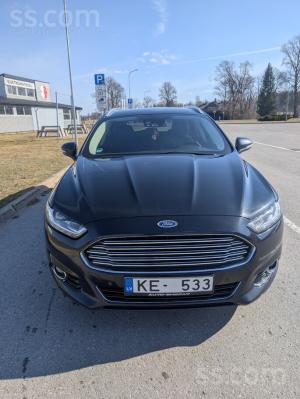 Black Ford Mondeo 2015 in Cesis, with an engine capacity of 2.00 L and mileage of 380 thousand km for 7255 €, photo  on AUTOMOTO.COM.LV