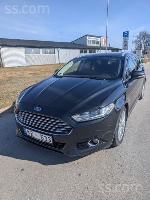 Black Ford Mondeo 2015 in Cesis, with an engine capacity of 2.00 L and mileage of 380 thousand km for 7255 €, photo 3 on AUTOMOTO.COM.LV