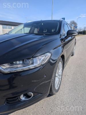 Black Ford Mondeo 2015 in Cesis, with an engine capacity of 2.00 L and mileage of 380 thousand km for 7255 €, photo 10 on AUTOMOTO.COM.LV