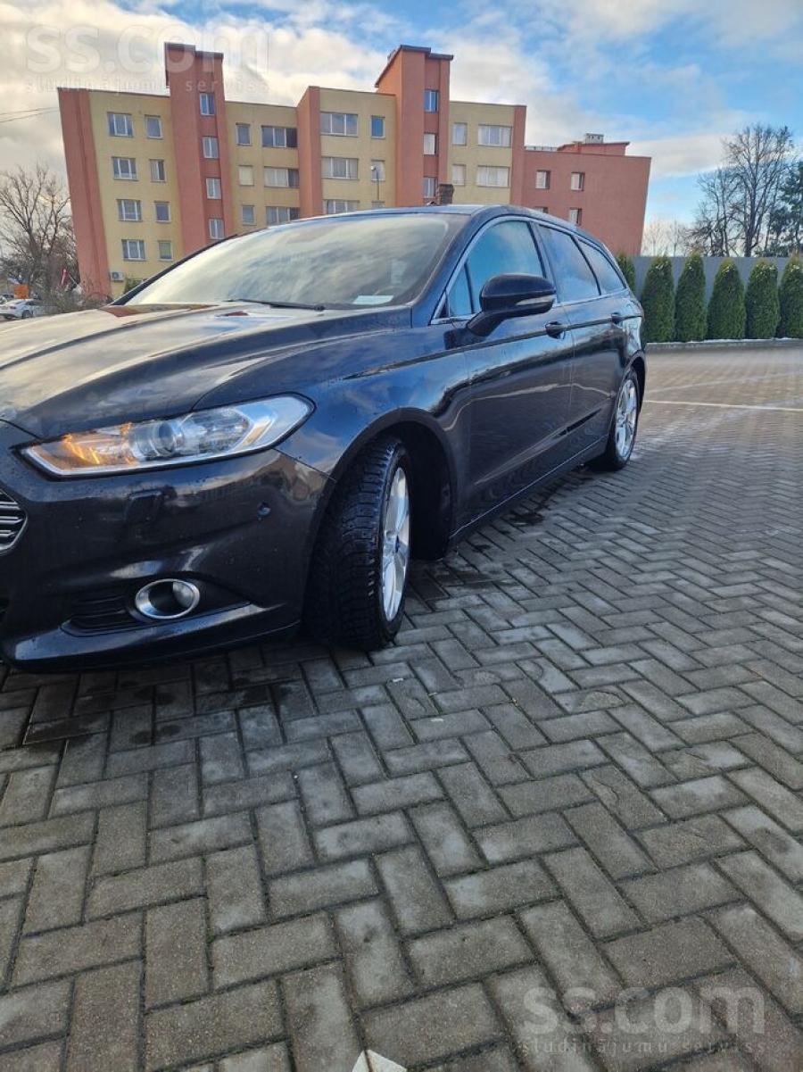 Melns Ford Mondeo 2015 Rēzekne, ar dzinēja tilpumu 2.00 L un nobraukumu 0 tūkst. km par 6800 €, foto 3 vietnē AUTOMOTO.COM.LV