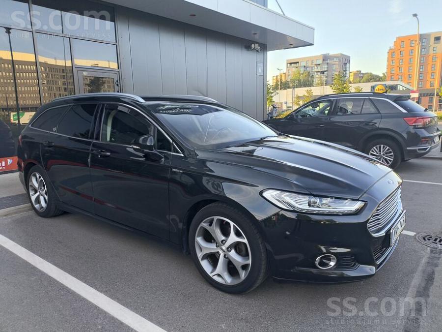 Melns Ford Mondeo 2015 Rīga, ar dzinēja tilpumu 2.00 L un nobraukumu 177 tūkst. km par 9150 €, foto 4 vietnē AUTOMOTO.COM.LV