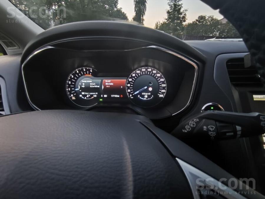 Melns Ford Mondeo 2015 Rīga, ar dzinēja tilpumu 2.00 L un nobraukumu 177 tūkst. km par 9150 €, foto 9 vietnē AUTOMOTO.COM.LV