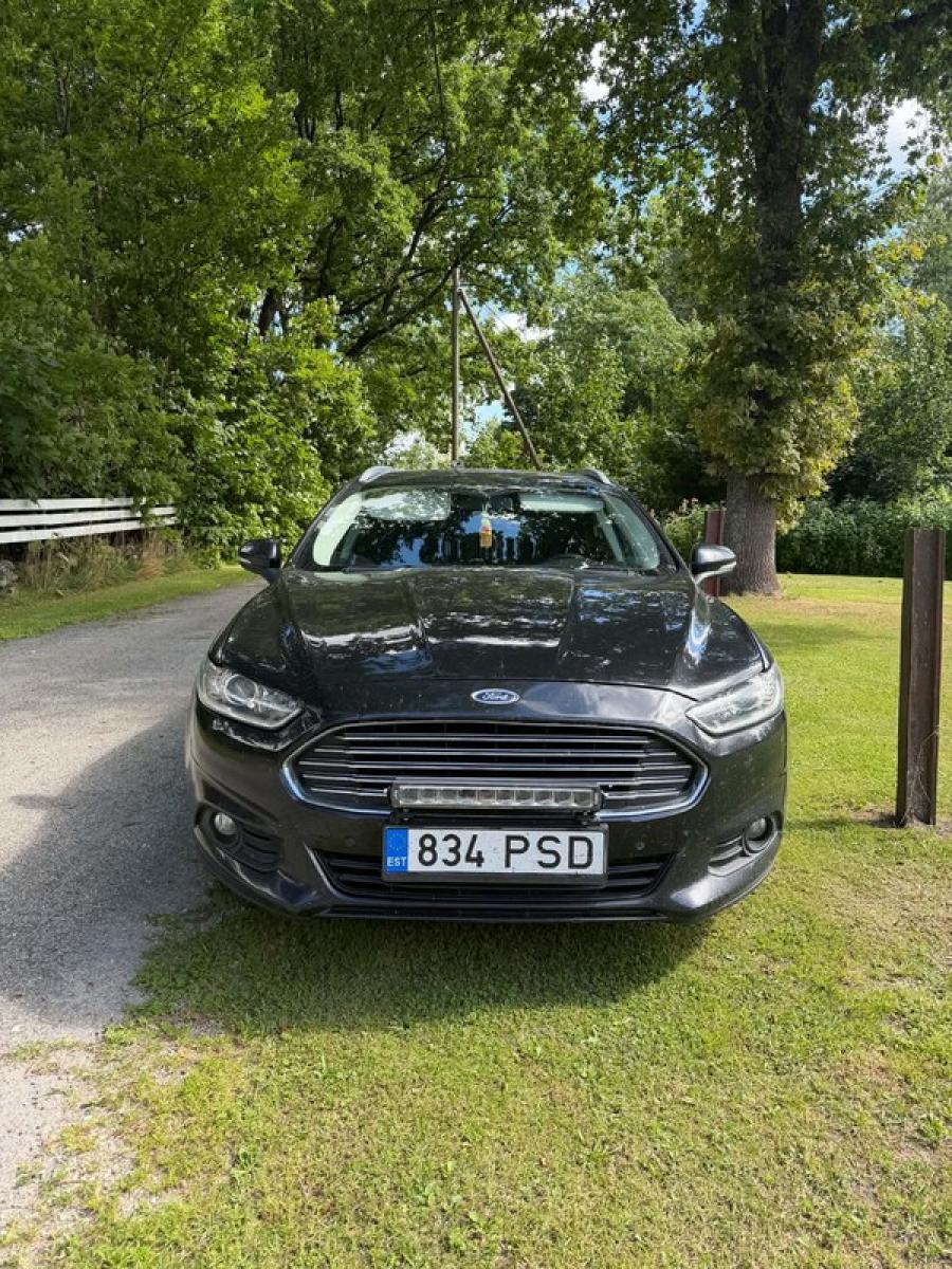 Black Ford Mondeo 2015 in Rakvere, with an engine capacity of 2.00 L and mileage of 286 thousand km for 6450 €, photo 10 on AUTOMOTO.COM.LV
