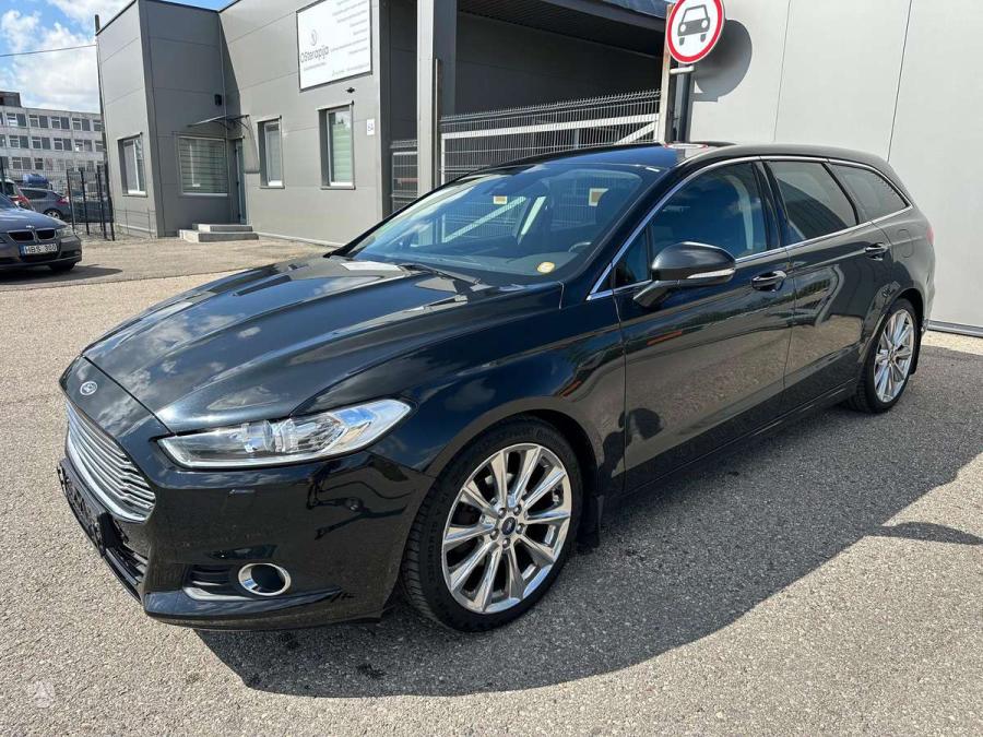 Melns Ford Mondeo 2015 Marijampole, ar dzinēja tilpumu 1.56 L un nobraukumu 229 tūkst. km par 6100 €, foto 1 vietnē AUTOMOTO.COM.LV