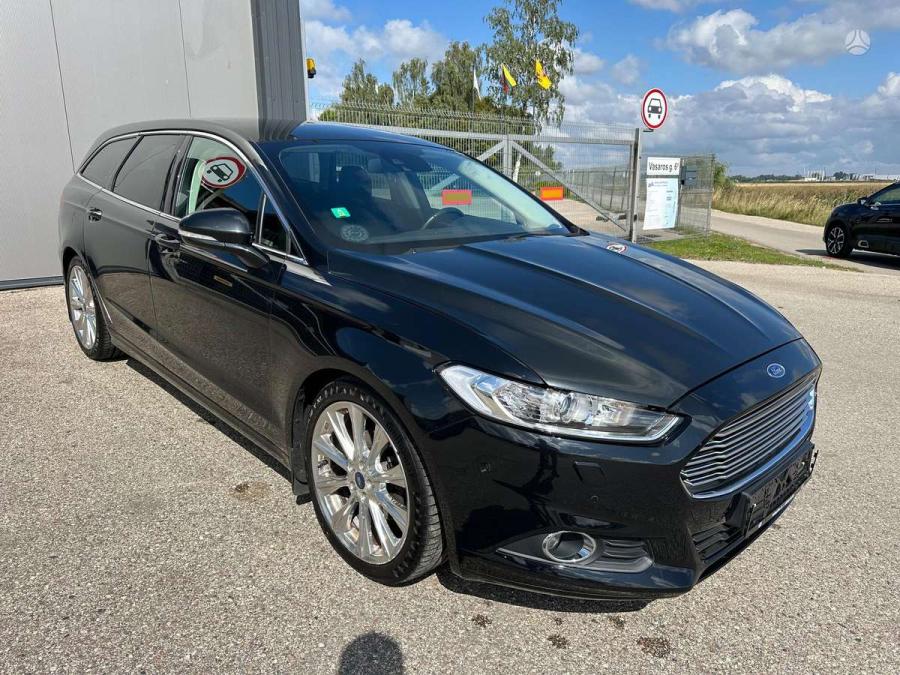 Melns Ford Mondeo 2015 Marijampole, ar dzinēja tilpumu 1.56 L un nobraukumu 229 tūkst. km par 6100 €, foto 4 vietnē AUTOMOTO.COM.LV