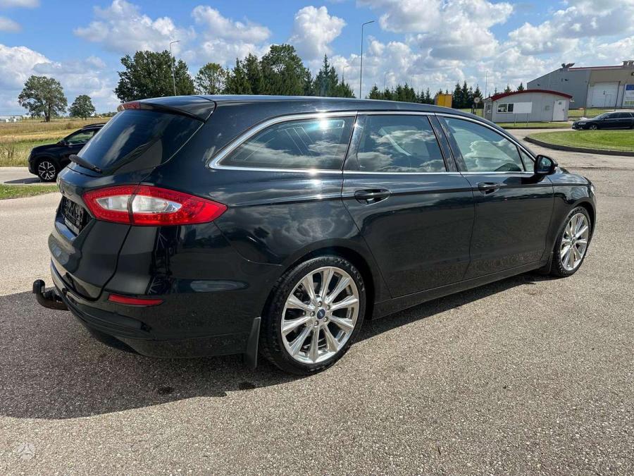 Melns Ford Mondeo 2015 Marijampole, ar dzinēja tilpumu 1.56 L un nobraukumu 229 tūkst. km par 6100 €, foto 5 vietnē AUTOMOTO.COM.LV