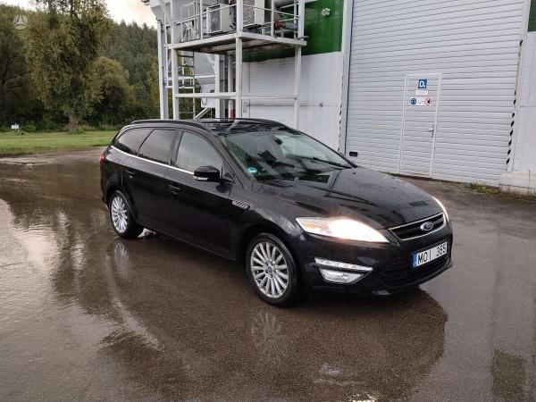 Black Ford Mondeo 2015 in Vilnius, with an engine capacity of 2.00 L and mileage of 157 thousand km for 4800 €, photo 6 on AUTOMOTO.COM.LV