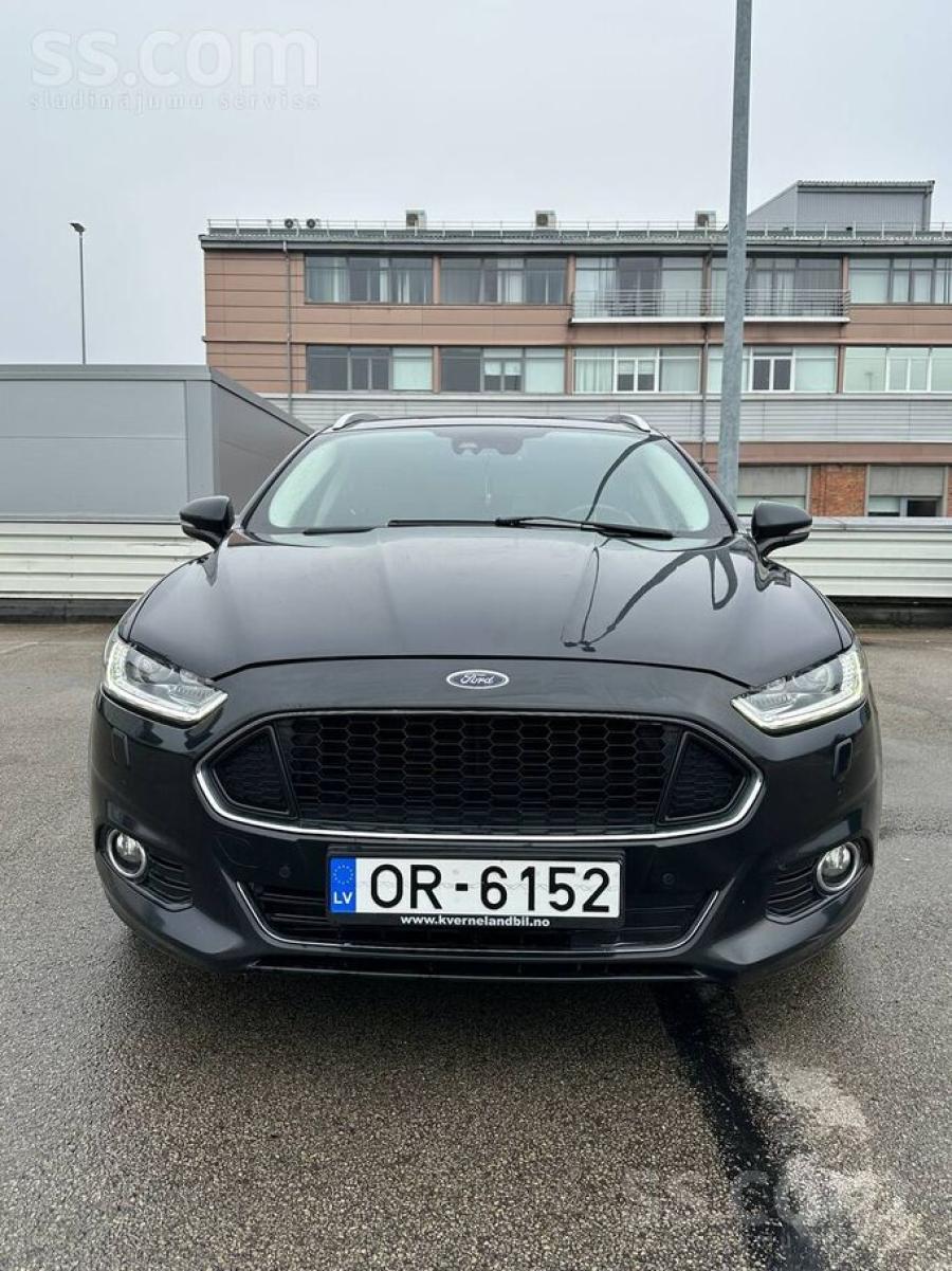 Black Ford Mondeo 2015 in Riga, with an engine capacity of 2.00 L and mileage of 247 thousand km for 6900 €, photo 1 on AUTOMOTO.COM.LV