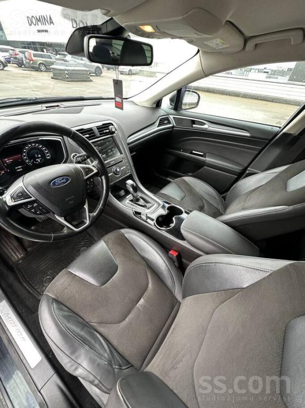 Melns Ford Mondeo 2015 Rīga, ar dzinēja tilpumu 2.00 L un nobraukumu 247 tūkst. km par 6900 €, foto 8 vietnē AUTOMOTO.COM.LV