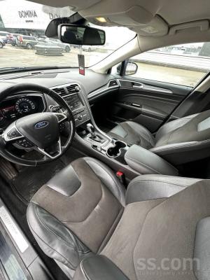Black Ford Mondeo 2015 in Riga, with an engine capacity of 2.00 L and mileage of 247 thousand km for 6900 €, photo 8 on AUTOMOTO.COM.LV