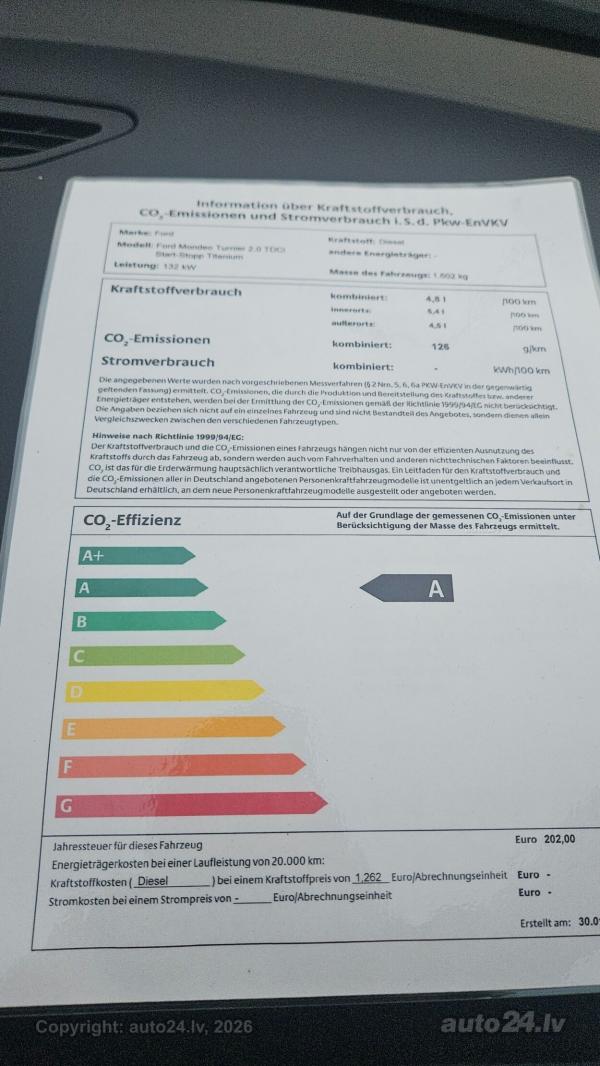 Melns Ford Mondeo 2016 Tartu, ar dzinēja tilpumu 2.00 L un nobraukumu 228 tūkst. km par 10700 €, foto 9 vietnē AUTOMOTO.COM.LV