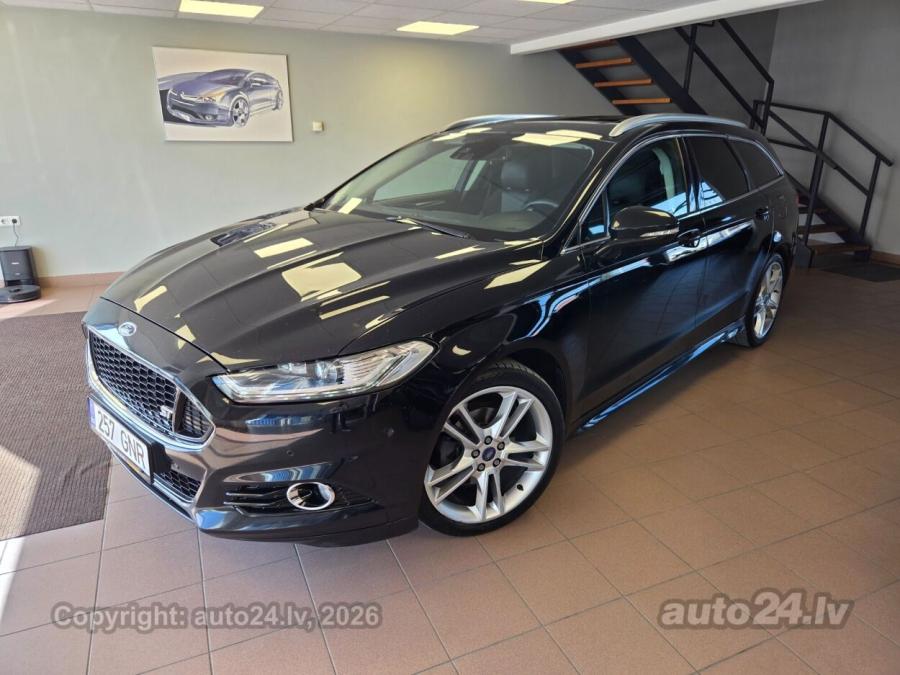 Black Ford Mondeo 2016 in Tartu, with an engine capacity of 2.00 L and mileage of 253 thousand km for 9599 €, photo 1 on AUTOMOTO.COM.LV