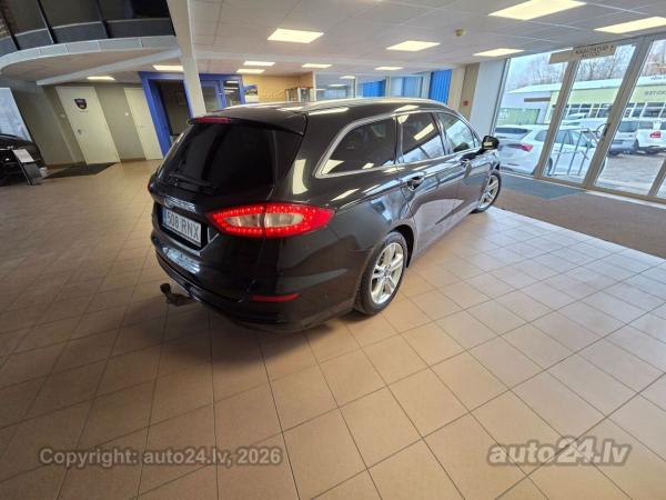 Black Ford Mondeo 2016 in Tartu, with an engine capacity of 2.00 L and mileage of 331 thousand km for 6490 €, photo 4 on AUTOMOTO.COM.LV