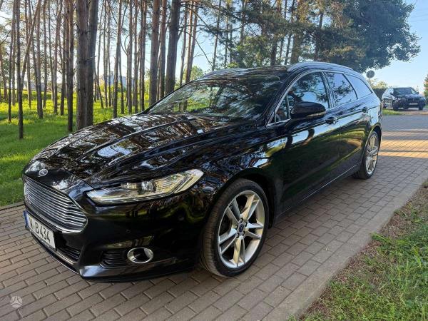Melns Ford Mondeo 2016 Utena, ar dzinēja tilpumu 2.00 L un nobraukumu 232 tūkst. km par 8750 €, foto 6 vietnē AUTOMOTO.COM.LV