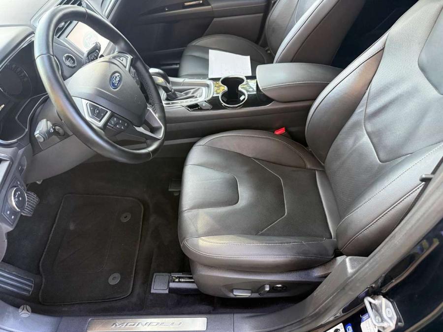 Melns Ford Mondeo 2016 Utena, ar dzinēja tilpumu 2.00 L un nobraukumu 232 tūkst. km par 8750 €, foto 8 vietnē AUTOMOTO.COM.LV