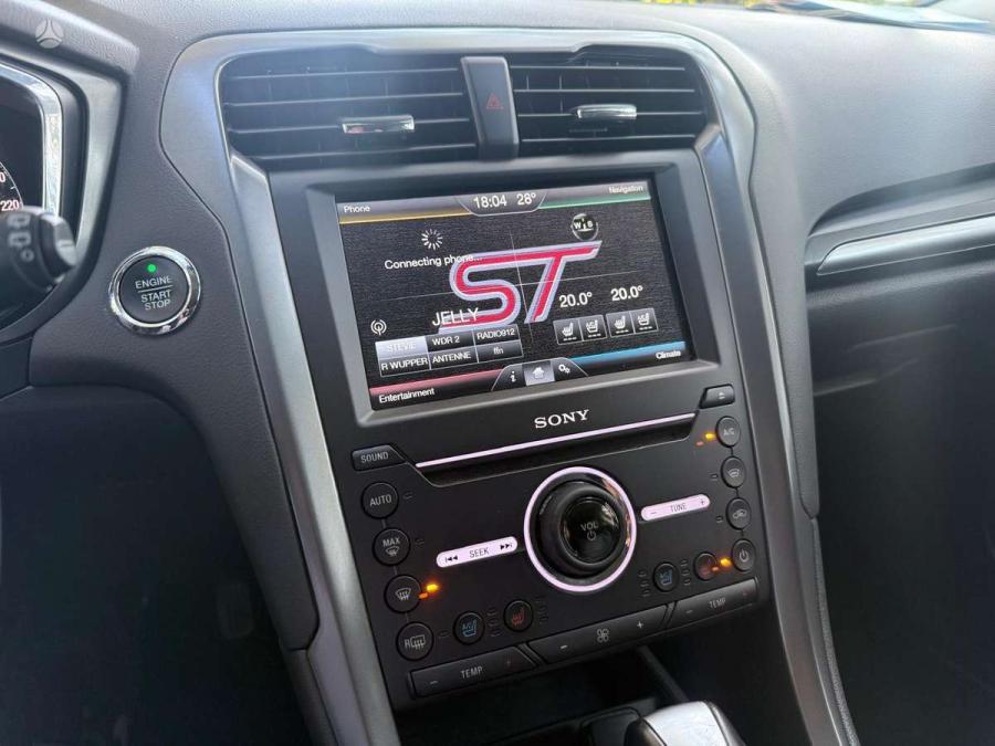 Melns Ford Mondeo 2016 Utena, ar dzinēja tilpumu 2.00 L un nobraukumu 232 tūkst. km par 8750 €, foto 11 vietnē AUTOMOTO.COM.LV