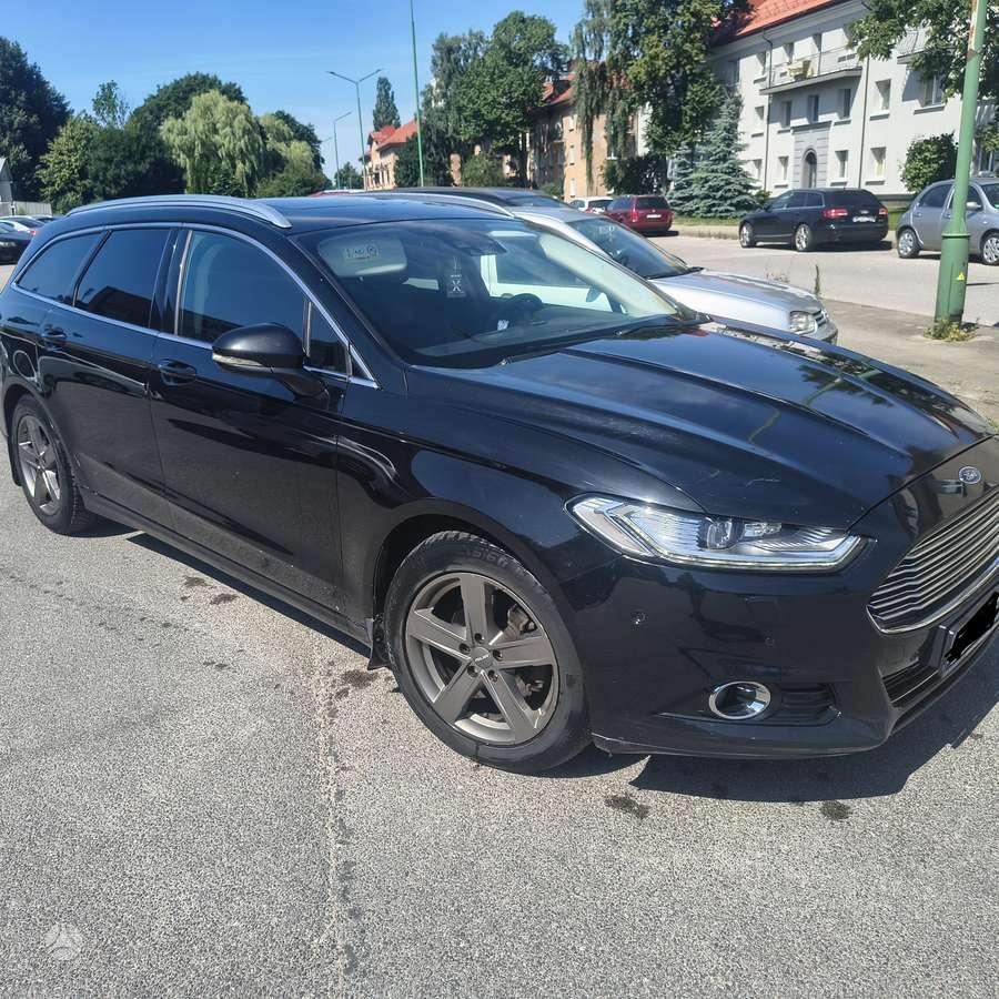 Black Ford Mondeo 2016 in Klaipeda, with an engine capacity of 2.00 L and mileage of 375 thousand km for 5700 €, photo 1 on AUTOMOTO.COM.LV