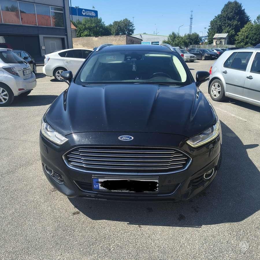 Black Ford Mondeo 2016 in Klaipeda, with an engine capacity of 2.00 L and mileage of 375 thousand km for 5700 €, photo 6 on AUTOMOTO.COM.LV