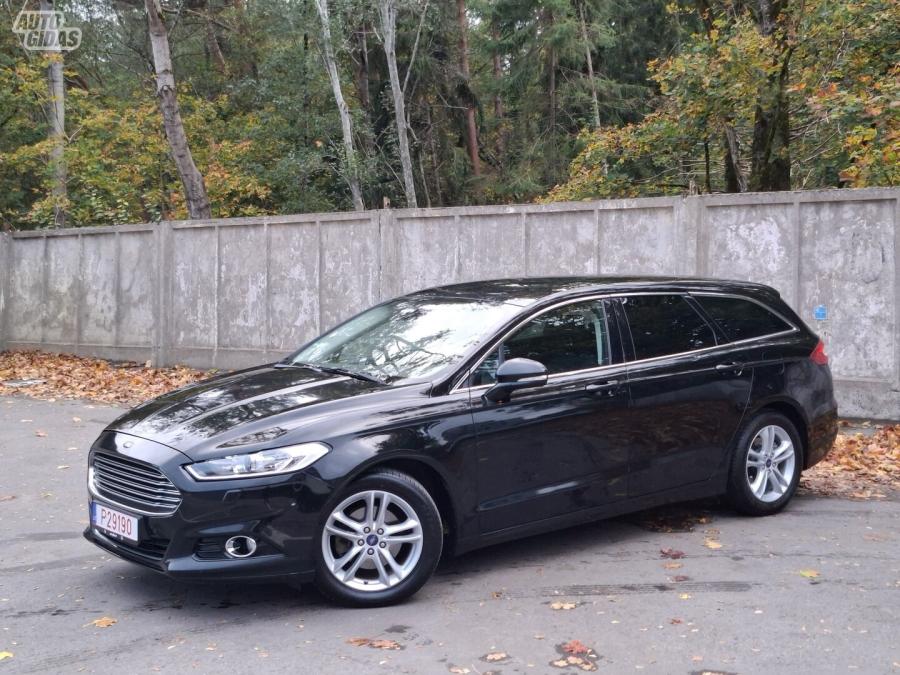 Black Ford Mondeo 2016 in Vilnius, with an engine capacity of 2.00 L and mileage of 266 thousand km for 6700 €, photo 6 on AUTOMOTO.COM.LV
