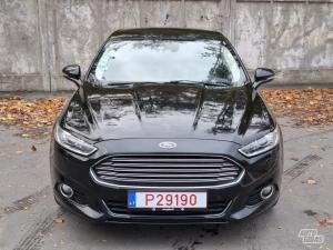 Black Ford Mondeo 2016 in Vilnius, with an engine capacity of 2.00 L and mileage of 266 thousand km for 6700 €, photo 9 on AUTOMOTO.COM.LV