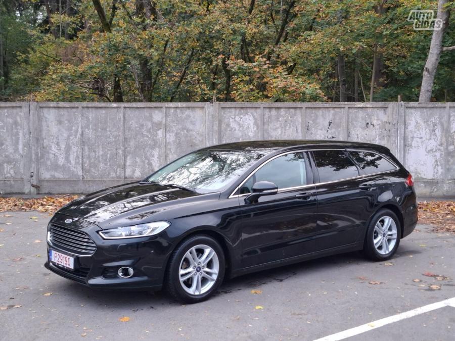 Black Ford Mondeo 2016 in Vilnius, with an engine capacity of 2.00 L and mileage of 266 thousand km for 6700 €, photo 11 on AUTOMOTO.COM.LV