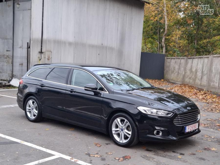 Black Ford Mondeo 2016 in Vilnius, with an engine capacity of 2.00 L and mileage of 266 thousand km for 6700 €, photo 13 on AUTOMOTO.COM.LV