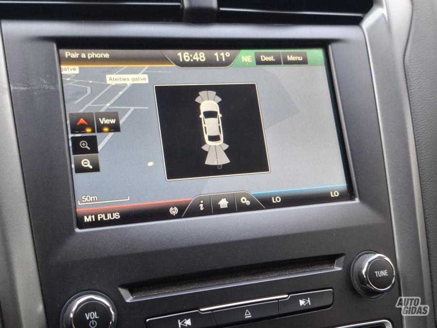 Black Ford Mondeo 2016 in Vilnius, with an engine capacity of 2.00 L and mileage of 266 thousand km for 6700 €, photo 18 on AUTOMOTO.COM.LV