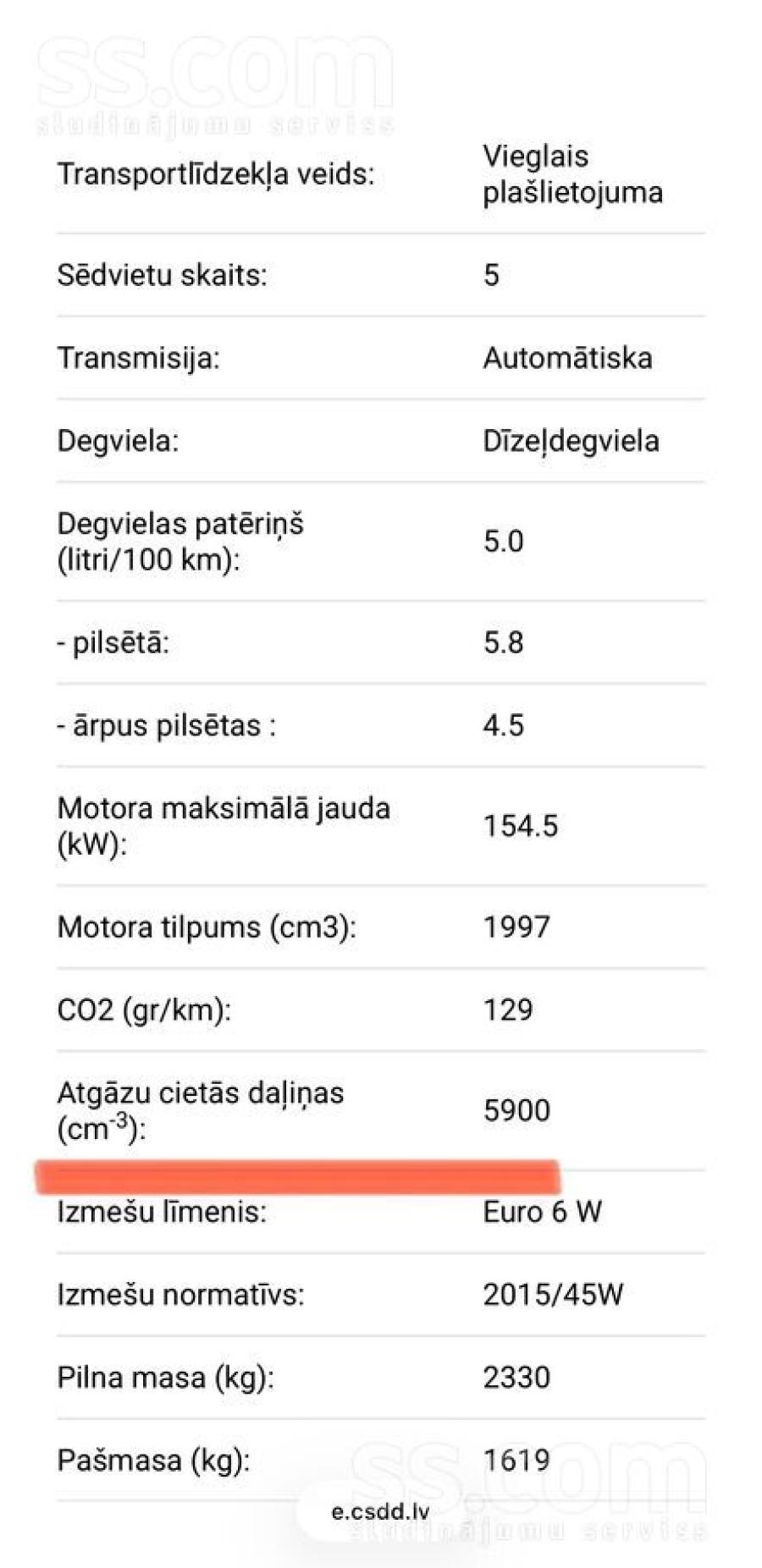 Black Ford Mondeo 2016 in Daugavpils, with an engine capacity of 2.00 L and mileage of 259 thousand km for 7200 €, photo 6 on AUTOMOTO.COM.LV