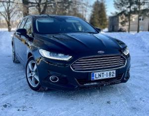 Black Ford Mondeo 2017 in Radviliskis, with an engine capacity of 2.00 L and mileage of 316 thousand km for 5990 €, photo  on AUTOMOTO.COM.LV