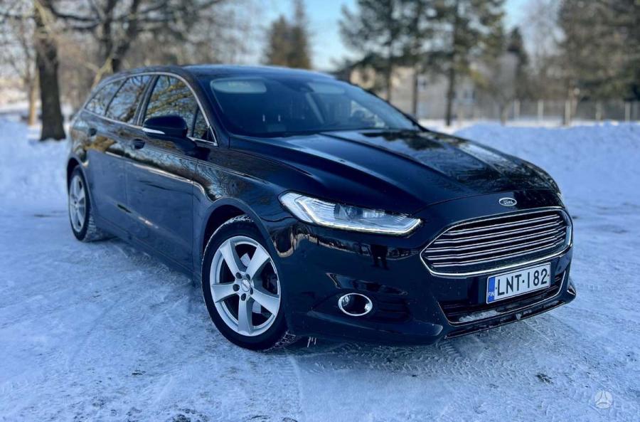 Black Ford Mondeo 2017 in Radviliskis, with an engine capacity of 2.00 L and mileage of 316 thousand km for 5990 €, photo 2 on AUTOMOTO.COM.LV